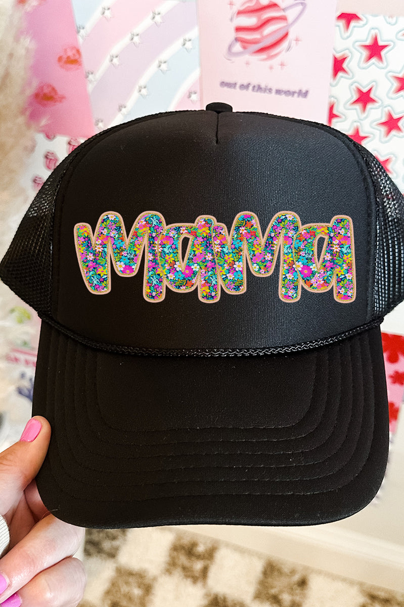 Radiant Mama Otto Black Foam Front Trucker Hat | HH – Howdy Honey
