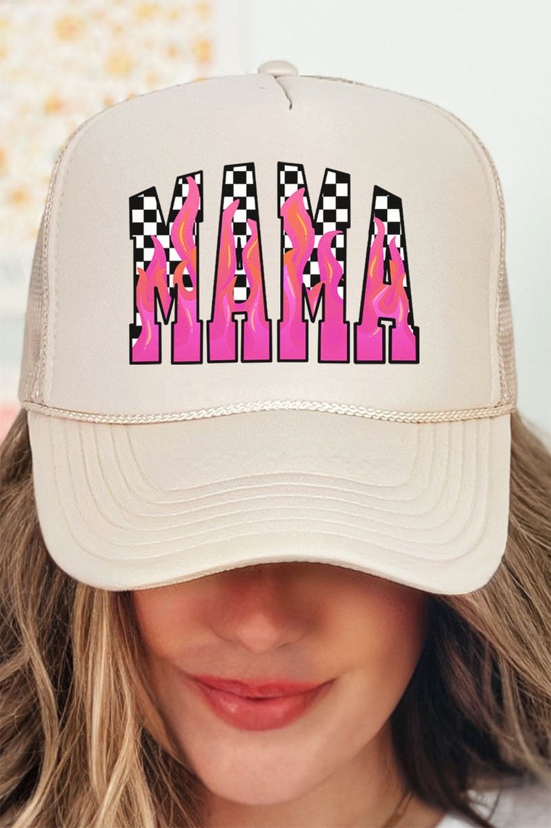 Hot Mama Otto Khaki Foam Front Trucker Hat | HH – Howdy Honey