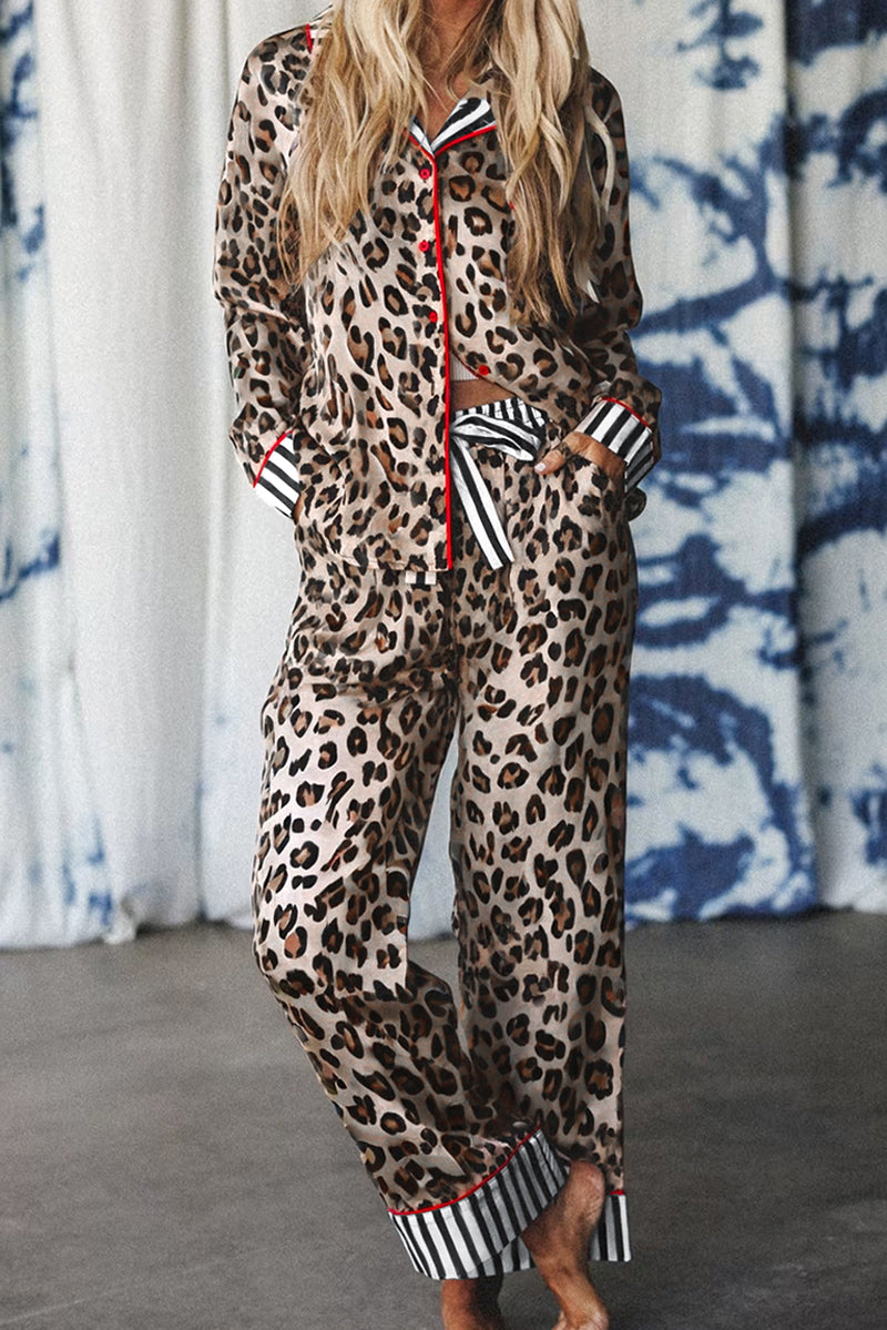 Cat Nap Club Button Top and Pants Pajama Set | HH – Howdy Honey