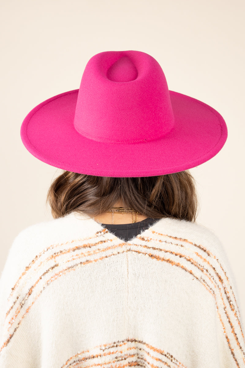 Desperado Felt Hat, Hot Pink | HH – Howdy Honey