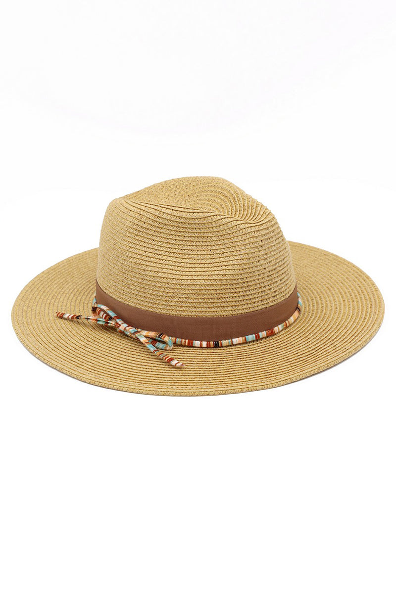 Malibu Beach Tan Straw Hat | Howdy Honey