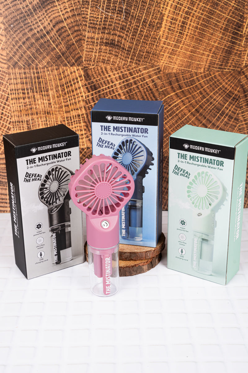 One The Mistinator 2-In-1 Rechargeable Water Fan - SHIPS ASSORTED | HH ...