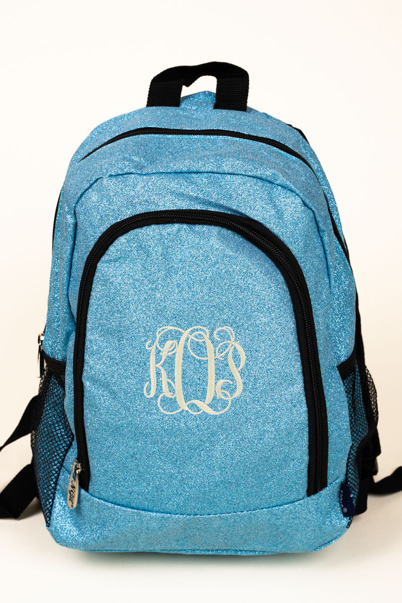 Turquoise Glitz & Glam Medium Backpack | HH – Howdy Honey