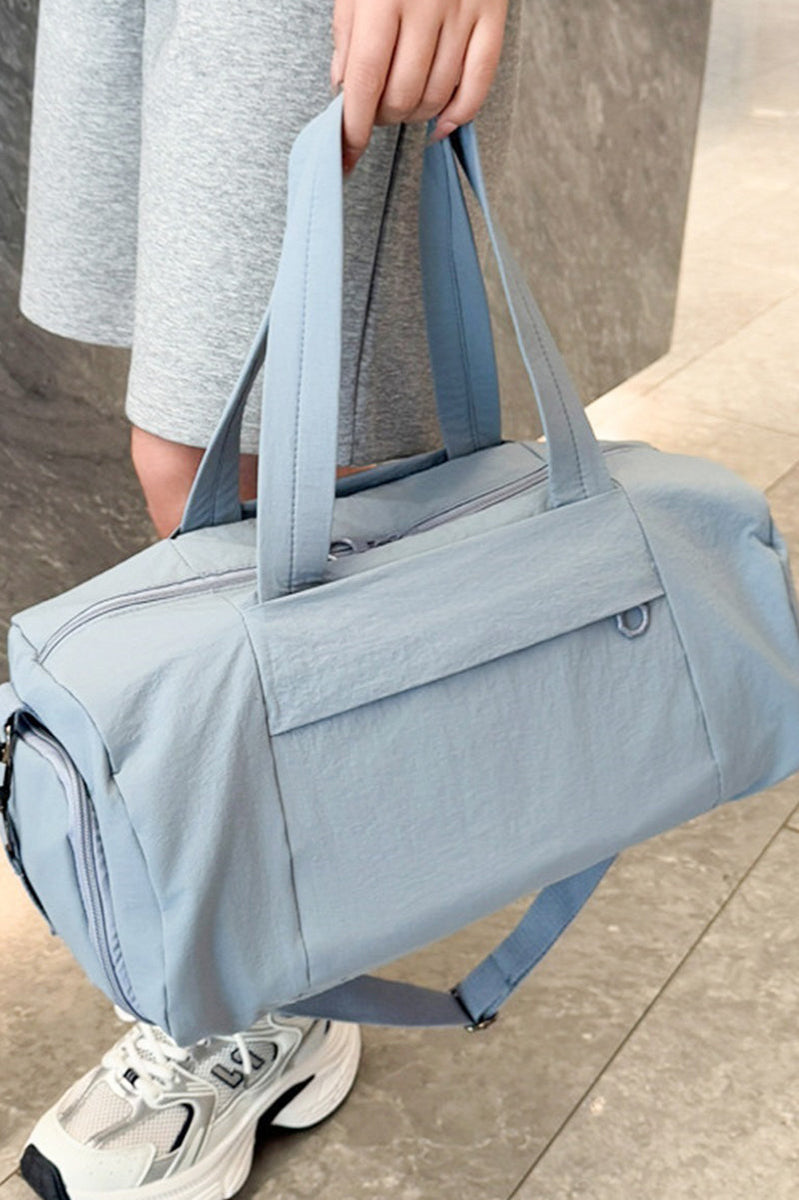 The Jetsetter Light Blue Duffle Bag | HH – Howdy Honey