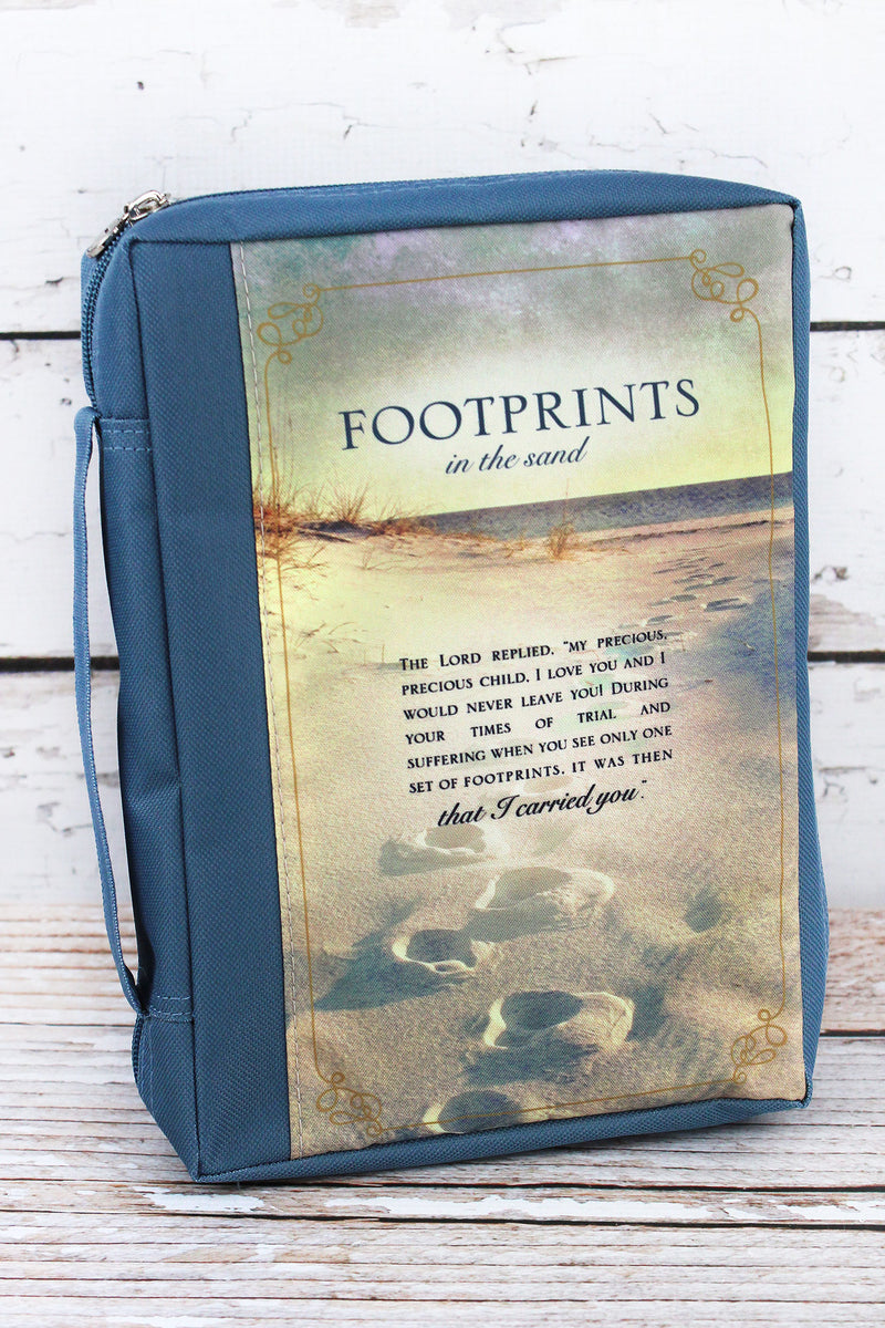 Footprints Bible Cover | eWAM – Howdy Honey